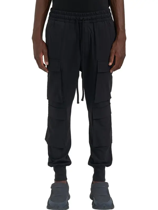 THOM KROM Cargo Jogger Pants - Black