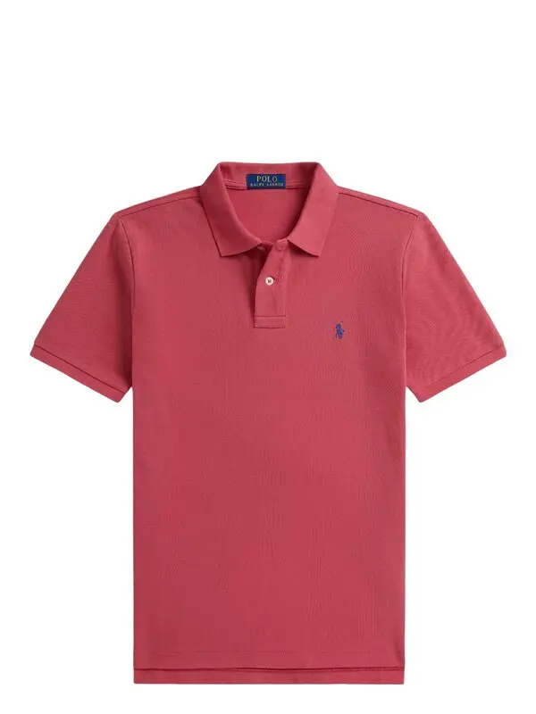 Polo Ralph Lauren Logo-embroidered Short-sleeves Polo Shirt - Rd