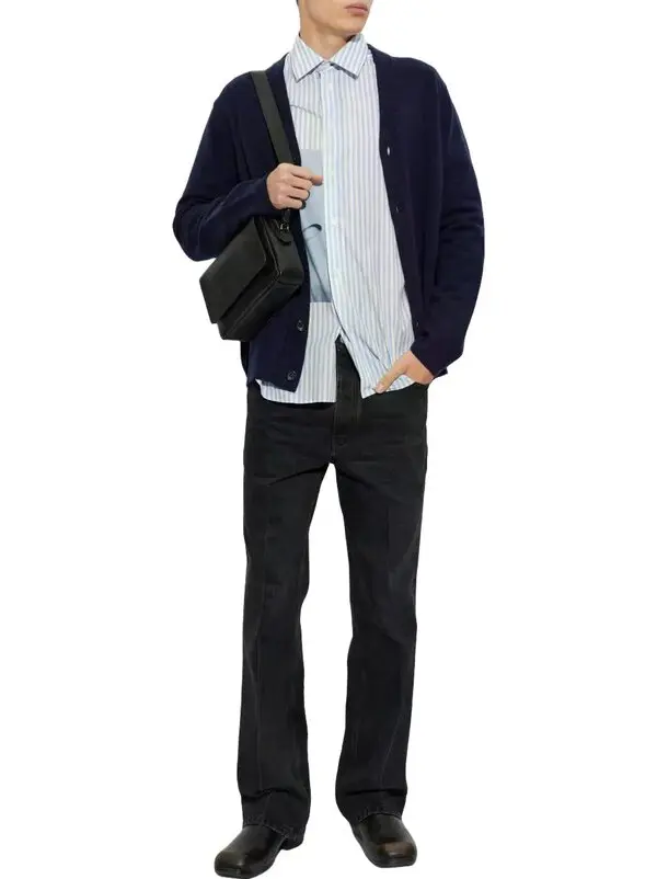 Paul Smith Merino Wool Cardigan - Blue