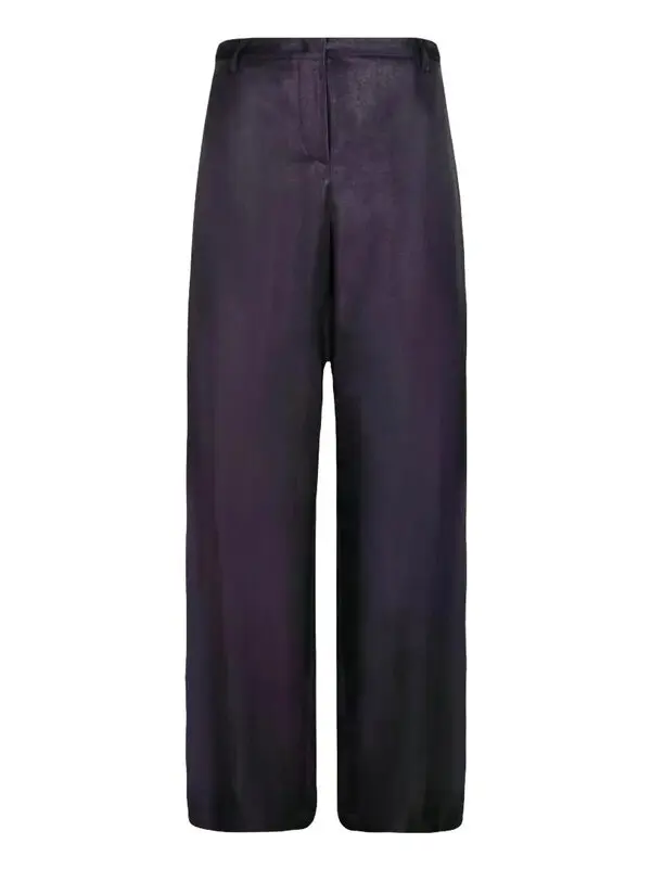BLANCA VITA Straight-leg Trousers - Blue