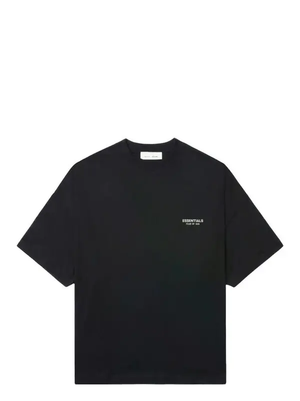 Fear Of God Logo-print Cotton T-shirt - Black