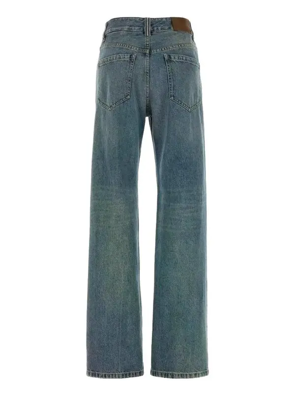Brunello Cucinelli Authentic Faded Straight-leg Jeans - Blue