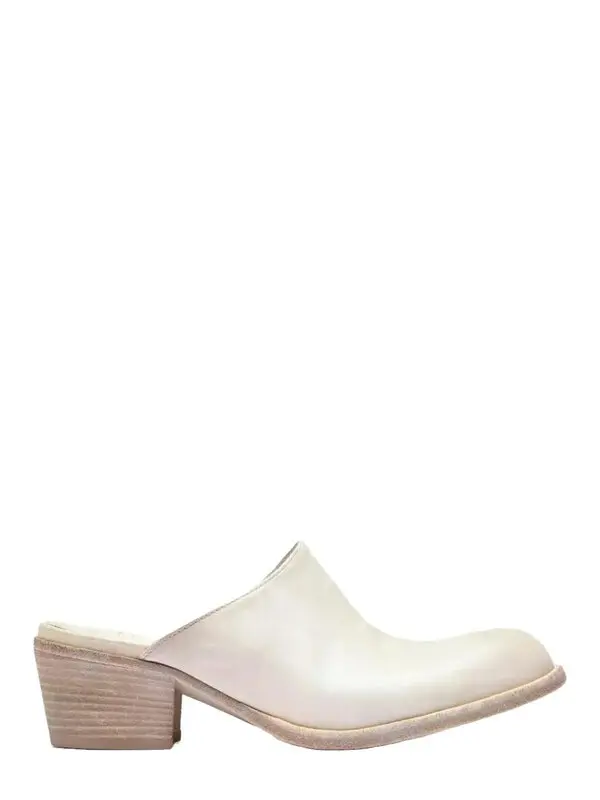 Officine Creative Wade Leather Mules - Neutrals