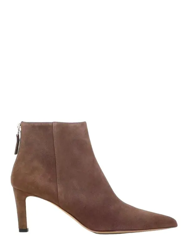 ANTONIO BARBATO MAESTRI VENEZIANI Pointed-toe Suede Ankle Boots - Brown