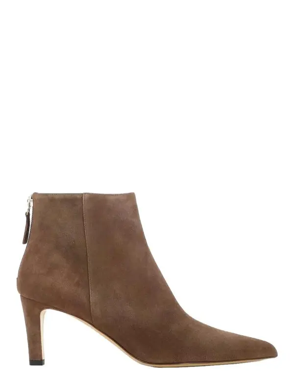 ANTONIO BARBATO MAESTRI VENEZIANI Pointed-toe Suede Ankle Boots - Brown