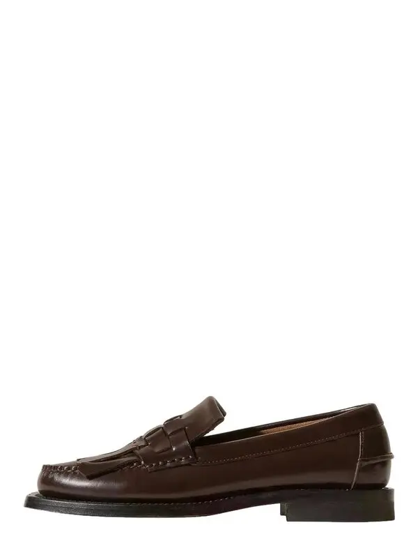 Hereu Marti Fringe Loafers - Brown
