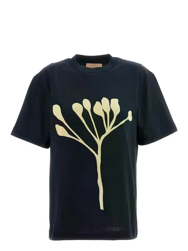 Plan C Graphic-print T-shirt - Blue