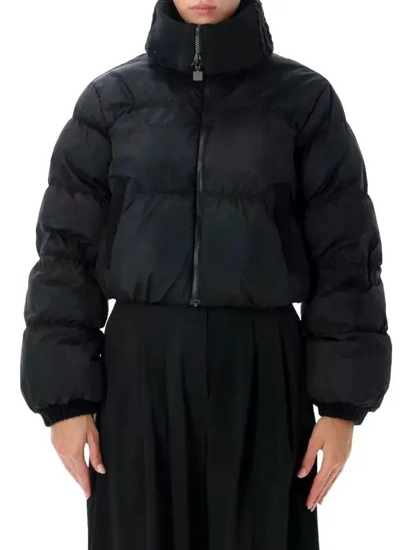 Adidas Knitted Puffer Jacket - Black