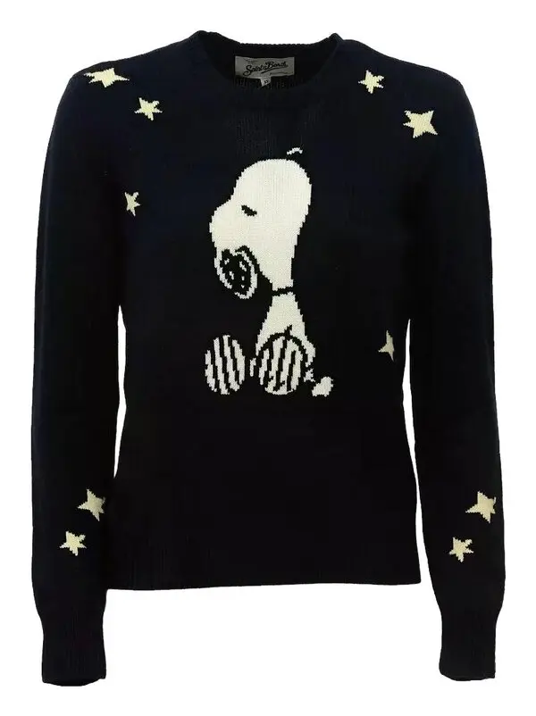 MC2 SAINT BARTH X Snoopy New Queen Sweater - Blue