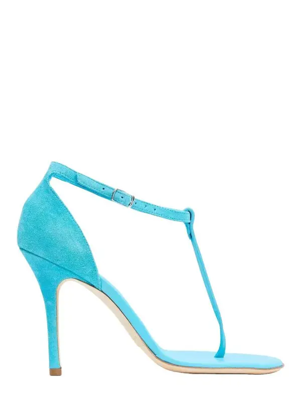 Christopher Esber Billi T-bar Heeled Sandals - Blue