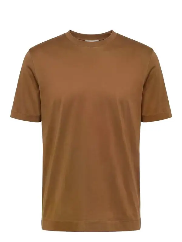 BOSS Crew-neck T-shirt - Brown