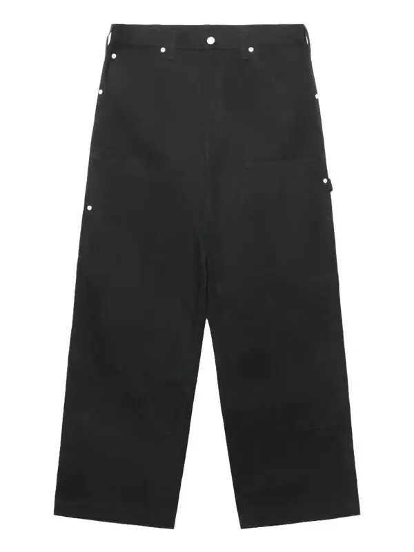 Comme Des Garçons Belt-loop Straight-leg Cargo Pants - Black