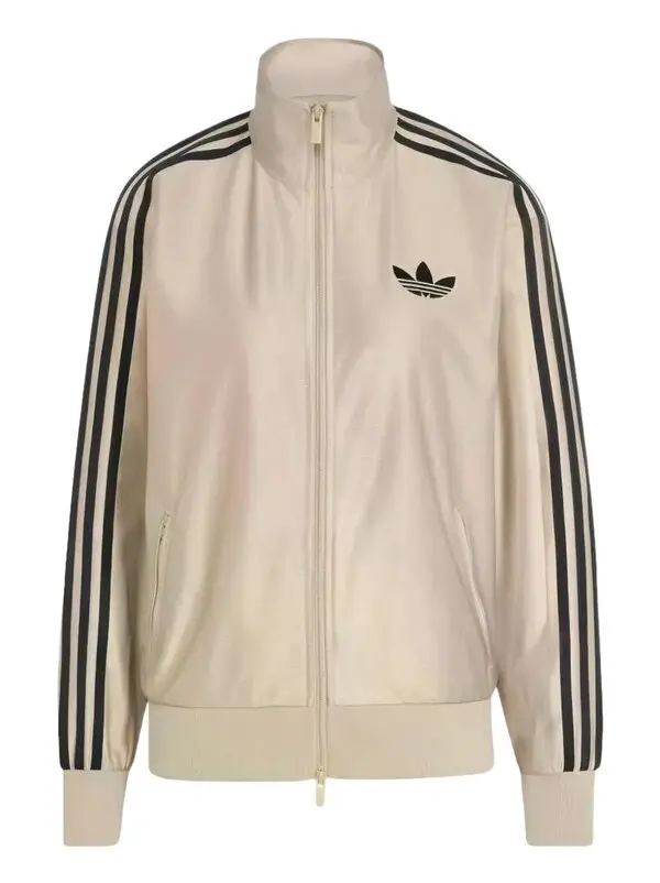 Adidas Metallic Firebird Loose Track Top - Neutrals