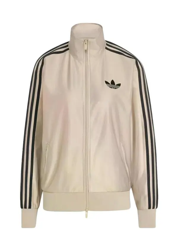 Adidas Metallic Firebird Loose Track Top - Neutrals