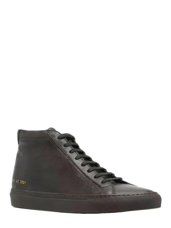COMMON PROJECTS High-top Sneakers - Brown