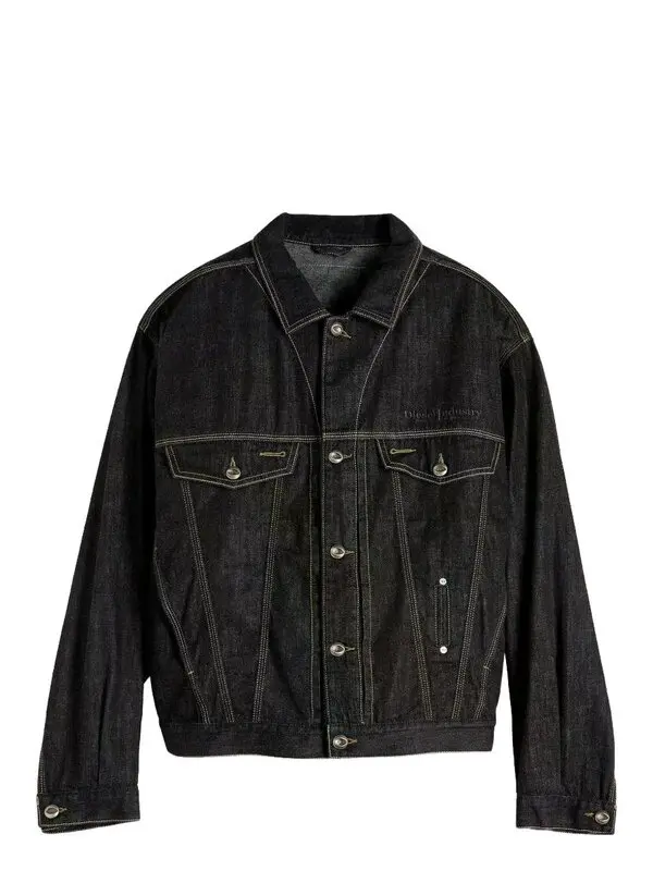 DIESEL® D-denver Denim Jacket - Black