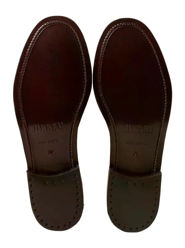 Hereu Pesca Suede Fisherman Sandals - Brown