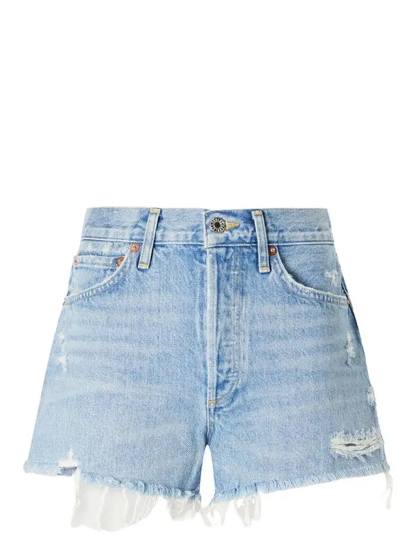 AGOLDE Denim Shorts - Blue
