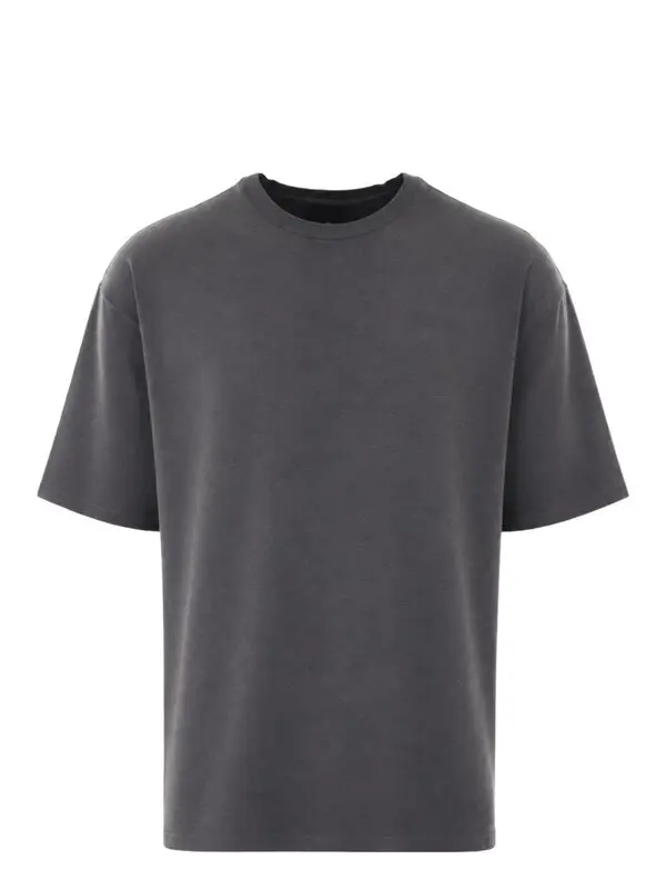 THOM KROM Cold-dye Crew-neck T-shirt - Grey