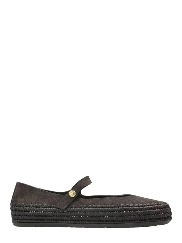 Loewe Rio Mary-jane Ballet Flats - Brown