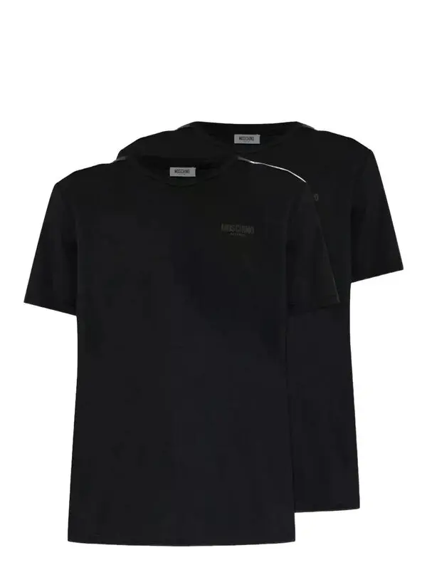 Moschino Logo-print T-shirt - Black