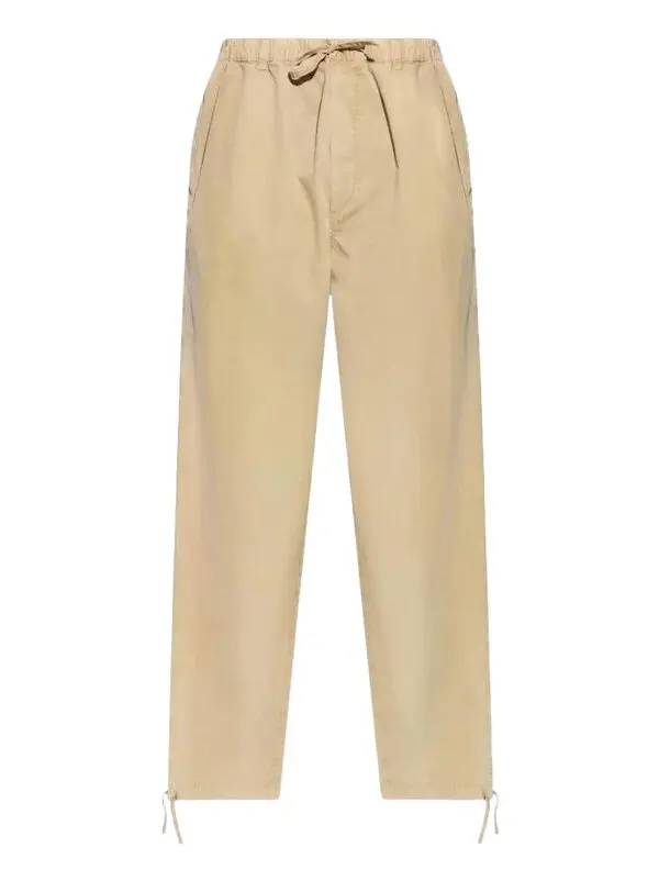 FERRAGAMO Drawstring-waist Trousers - Neutrals