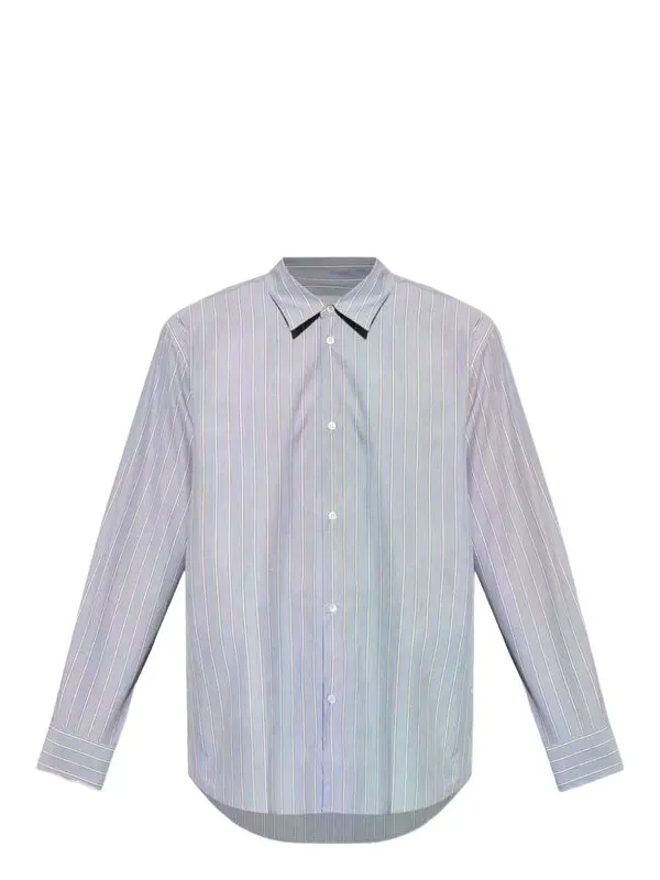 Studio Nicholson View Vertical-stripe Shirt - Blue