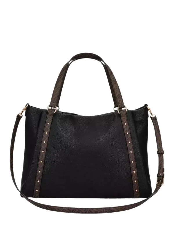 Liu Jo Logo-print Studded Tote Bag - Black