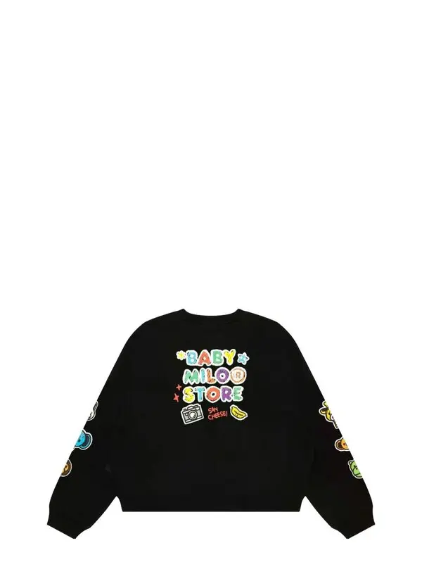 A BATHING APE Baby Milo Graphic-print Sweatshirt - Pink