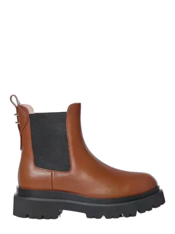 COCCINELLE Chunky-sole Chelsea Boots - Brown