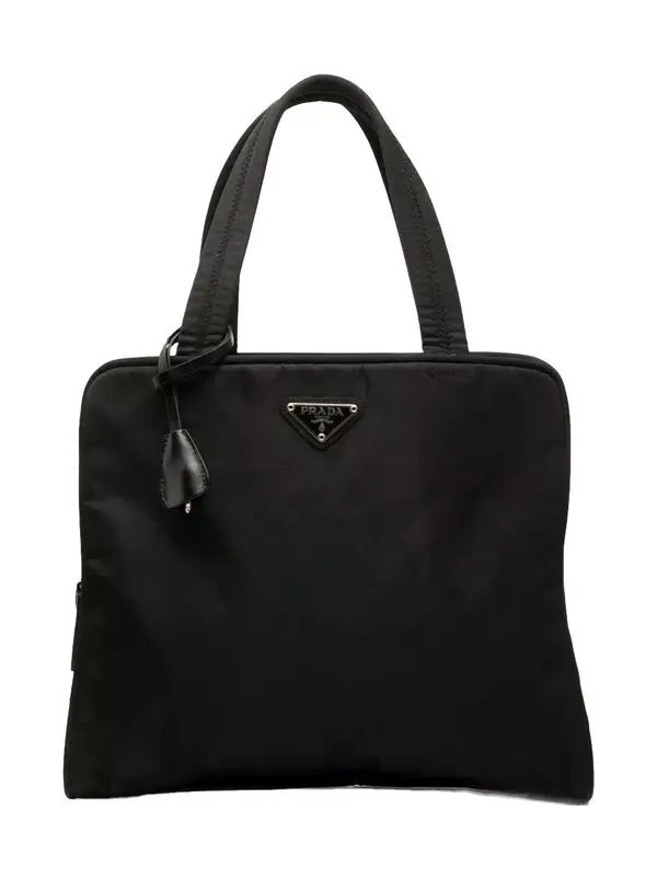 Prada 2000-2013 Tessuto Handbag - Black