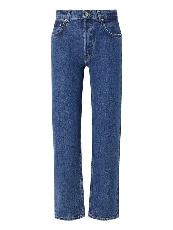 ANINE BING Mid-rise Slim-leg Jeans - No