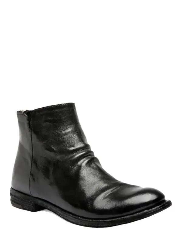 Officine Creative Lexikon Leather Ankle Boots - Black