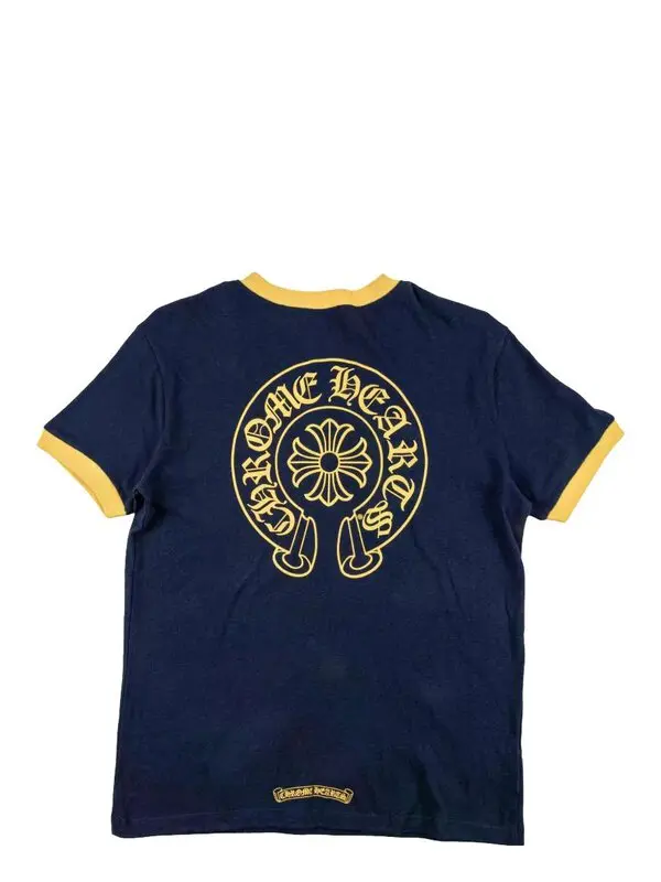 Chrome Hearts Horseshoe-print T-shirt - Blue