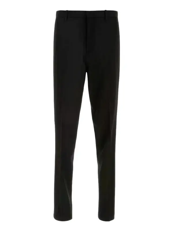 Fendi Wool Trousers - Black