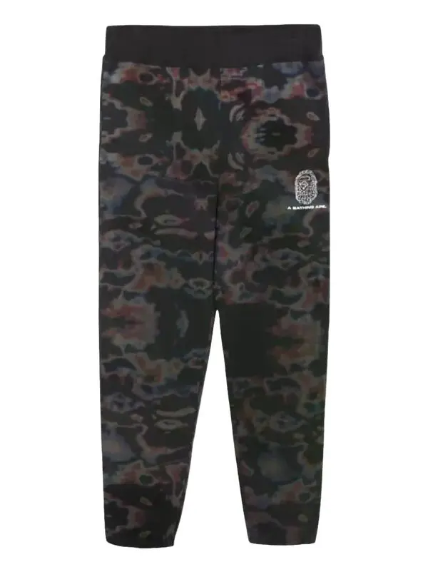 A BATHING APE Thermography Track Pants - Black