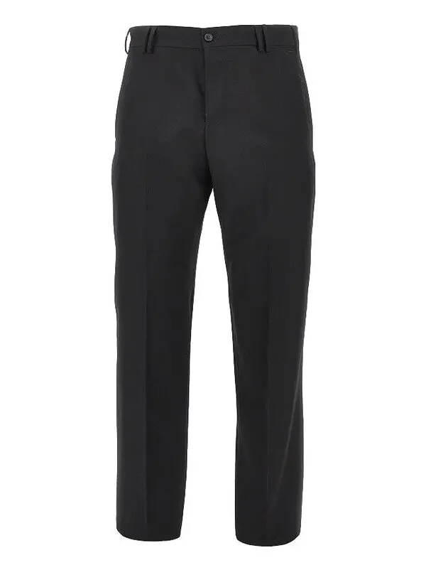 PT TORINO Deluxe Comfort Wool 'michael' Pants - Black
