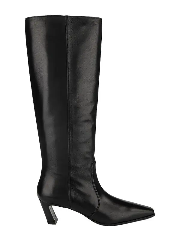 STUART WEITZMAN Stassi 50mm Leather Boots - Black