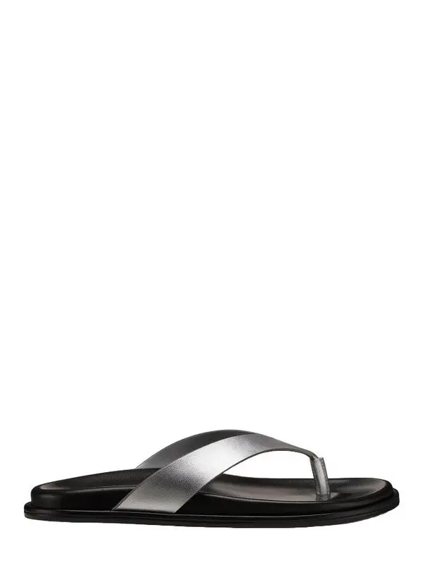 STUART WEITZMAN Marykate Thong Sandals - Silver