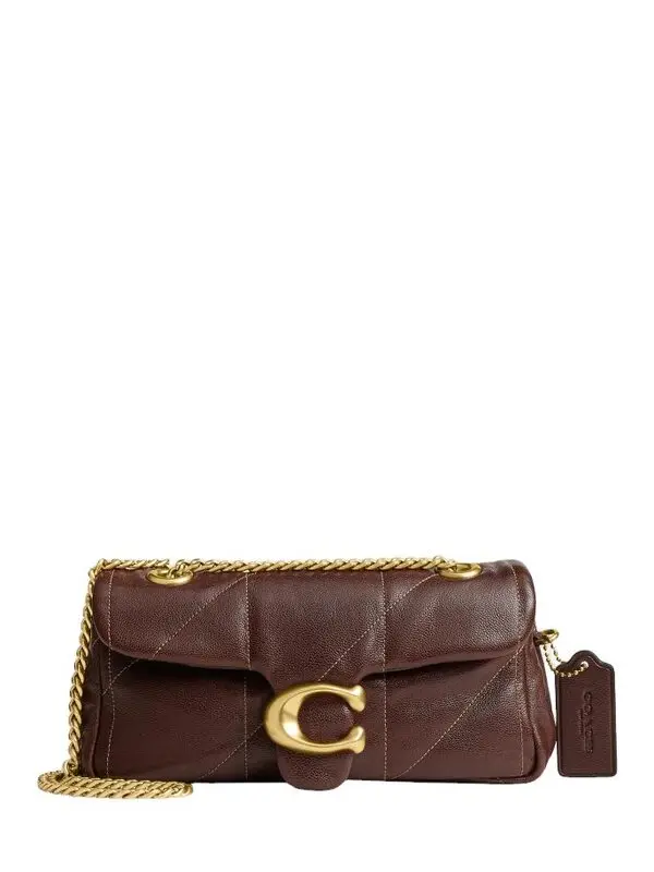COACH Tabby 20 Quilted Leather Shoulder Bag - Maple