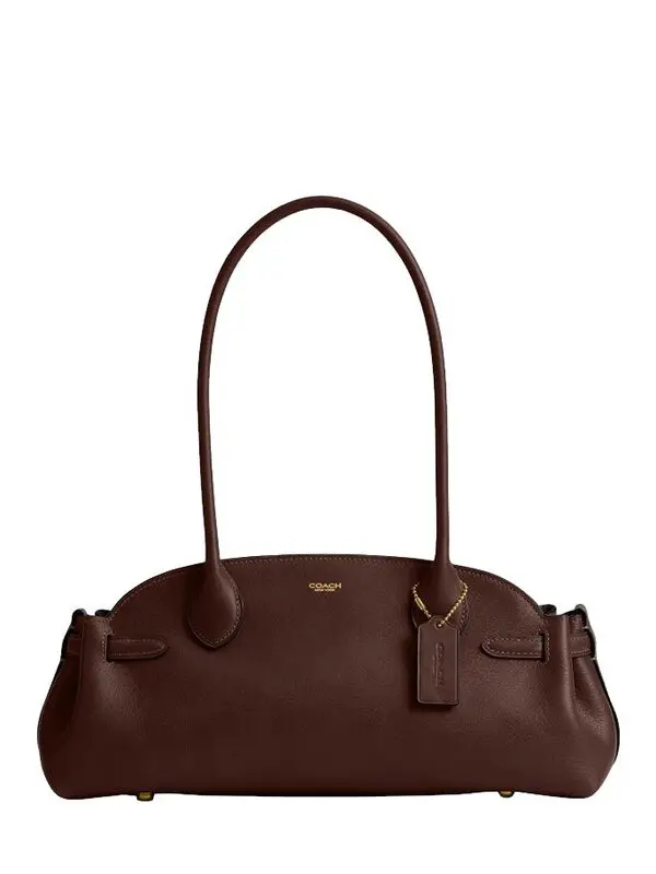COACH Soft Empire 34 Leather Carryall - Maple