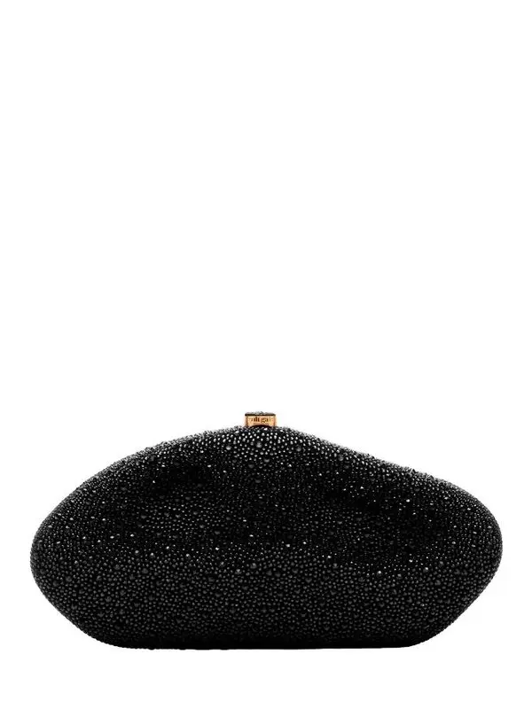 Cult Gaia The Caldera Clutch - Black