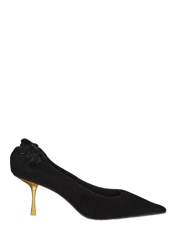 Cult Gaia Valentina 70mm Point Toe Pumps - Black
