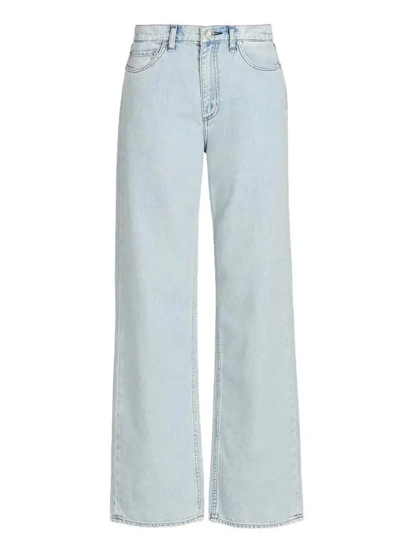 Rag & Bone Featherweight Shea Full Straight-leg Jeans - Cliffside