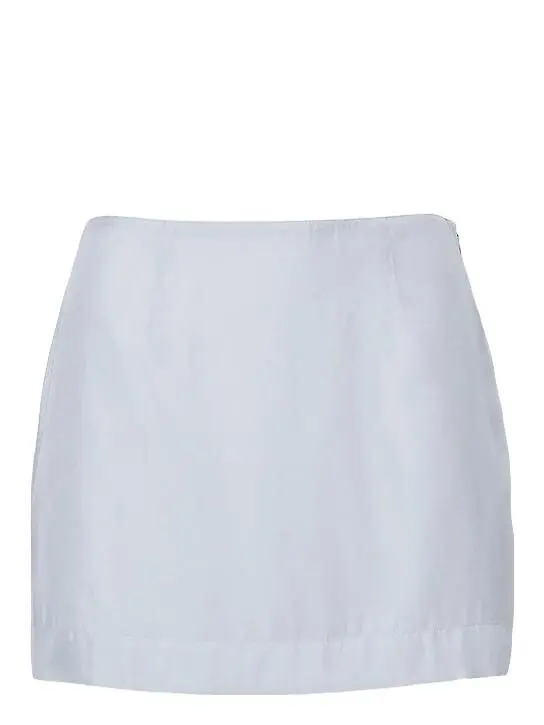 Rag & Bone Piper Organza A-line Miniskirt - Grey