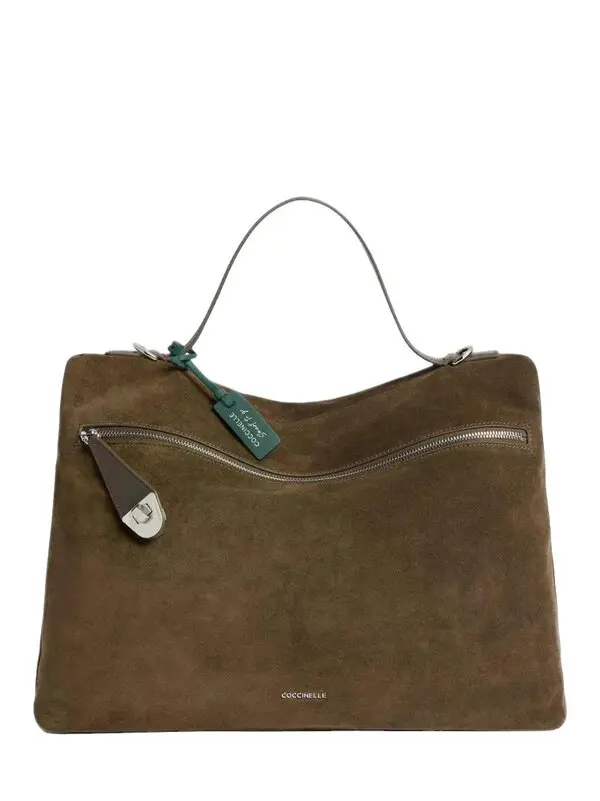 COCCINELLE Large Smart To Go Beat Generation Tote Bag - Brown