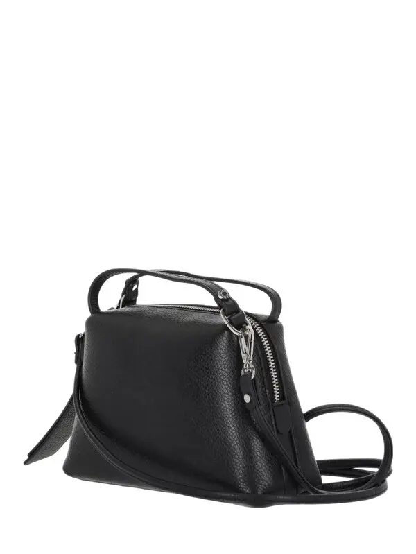 GIANNI CHIARINI Small Alifa Grained-leather Mini Bag - Black