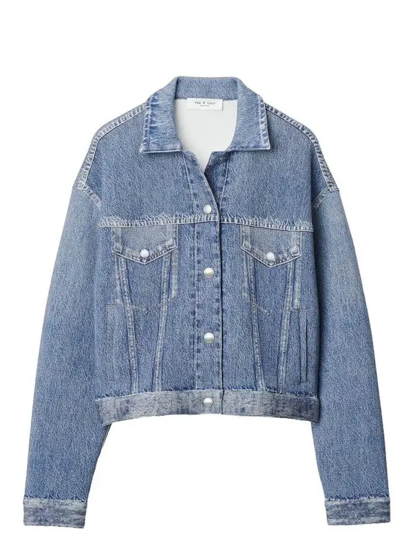 Rag & Bone Rb Miramar Mallow Trucker Jacket - Sutton