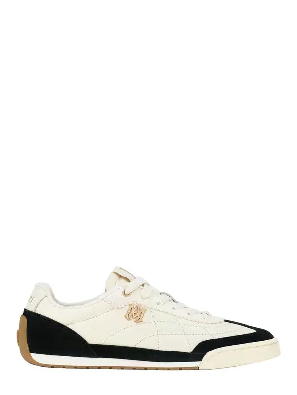 Amiri Quilted Leather Sneakers - Neutrals