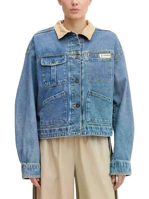Columbia Acker Rock Fleece-lined Denim Jacket - Blue